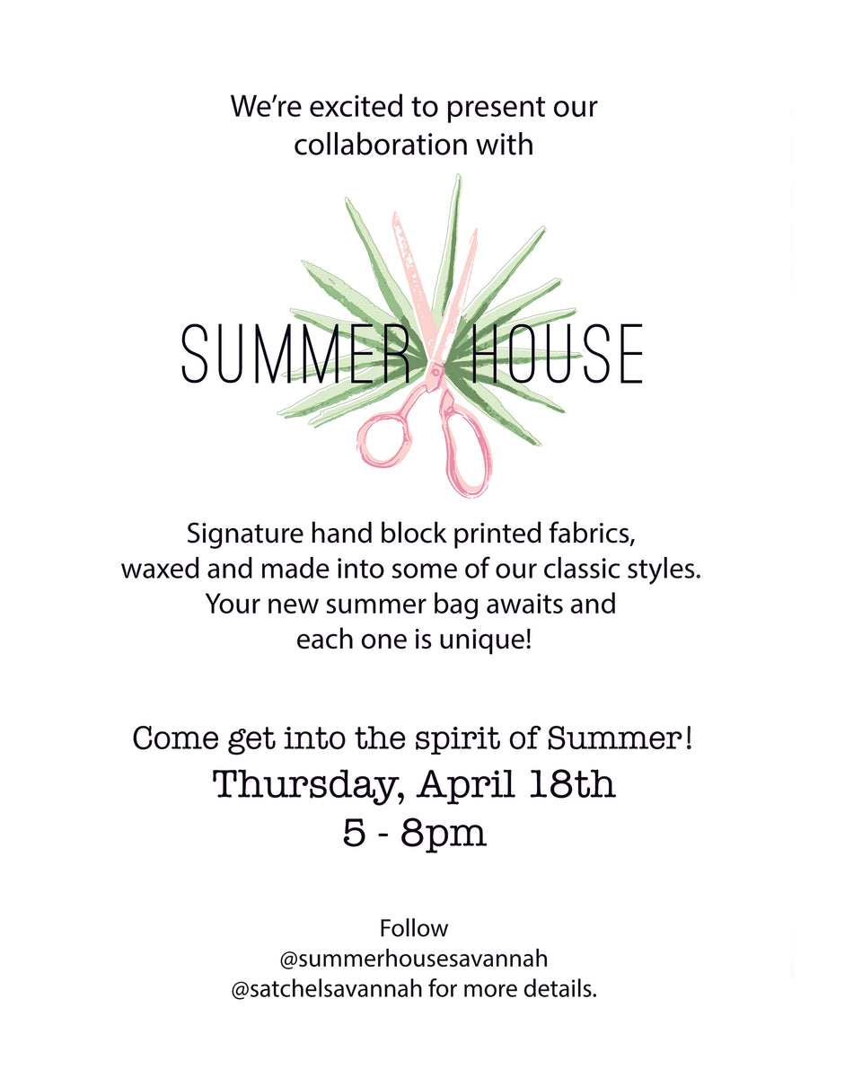 Summer House Party Details – Satchel.