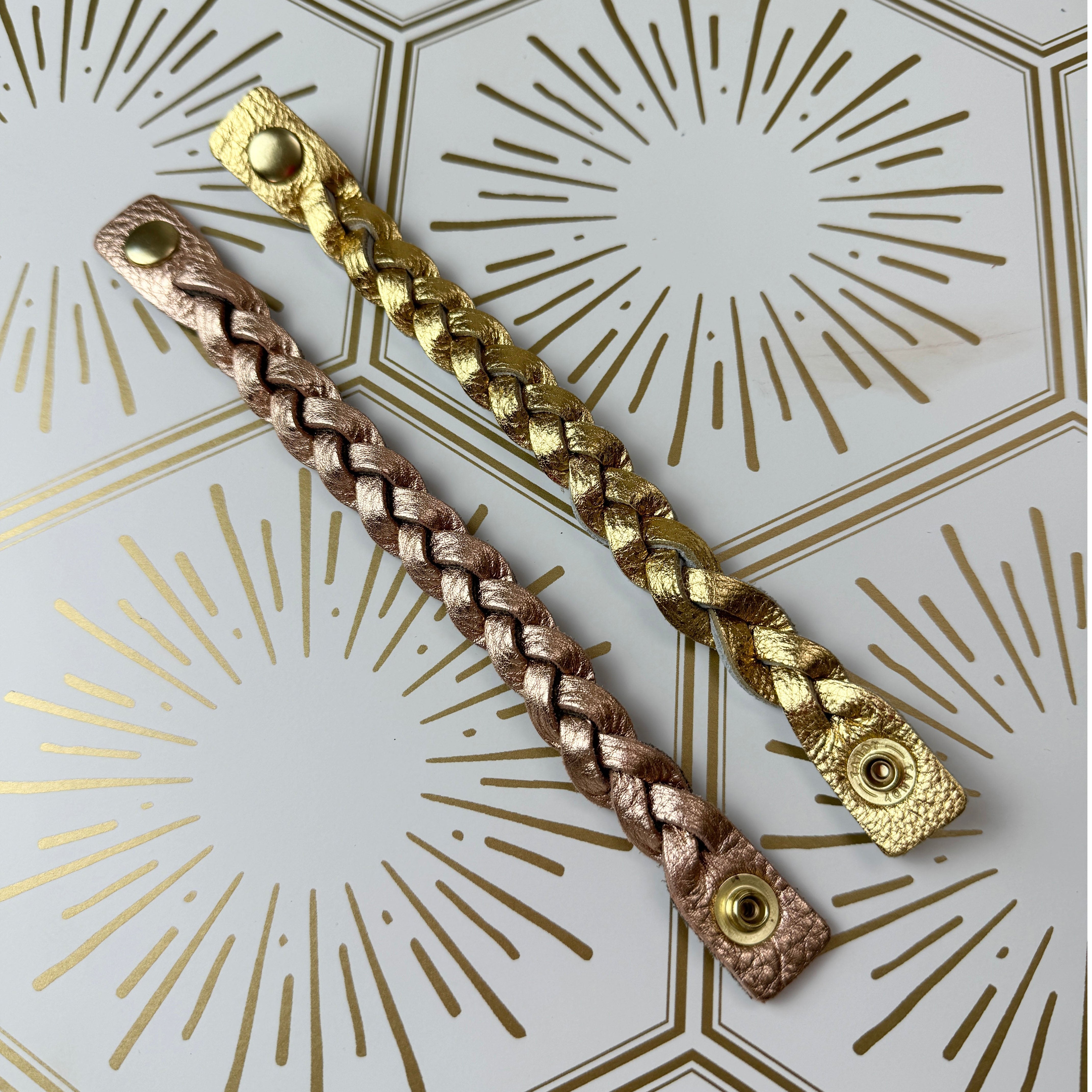 *Cuff Braided (mini/small)* – Satchel.