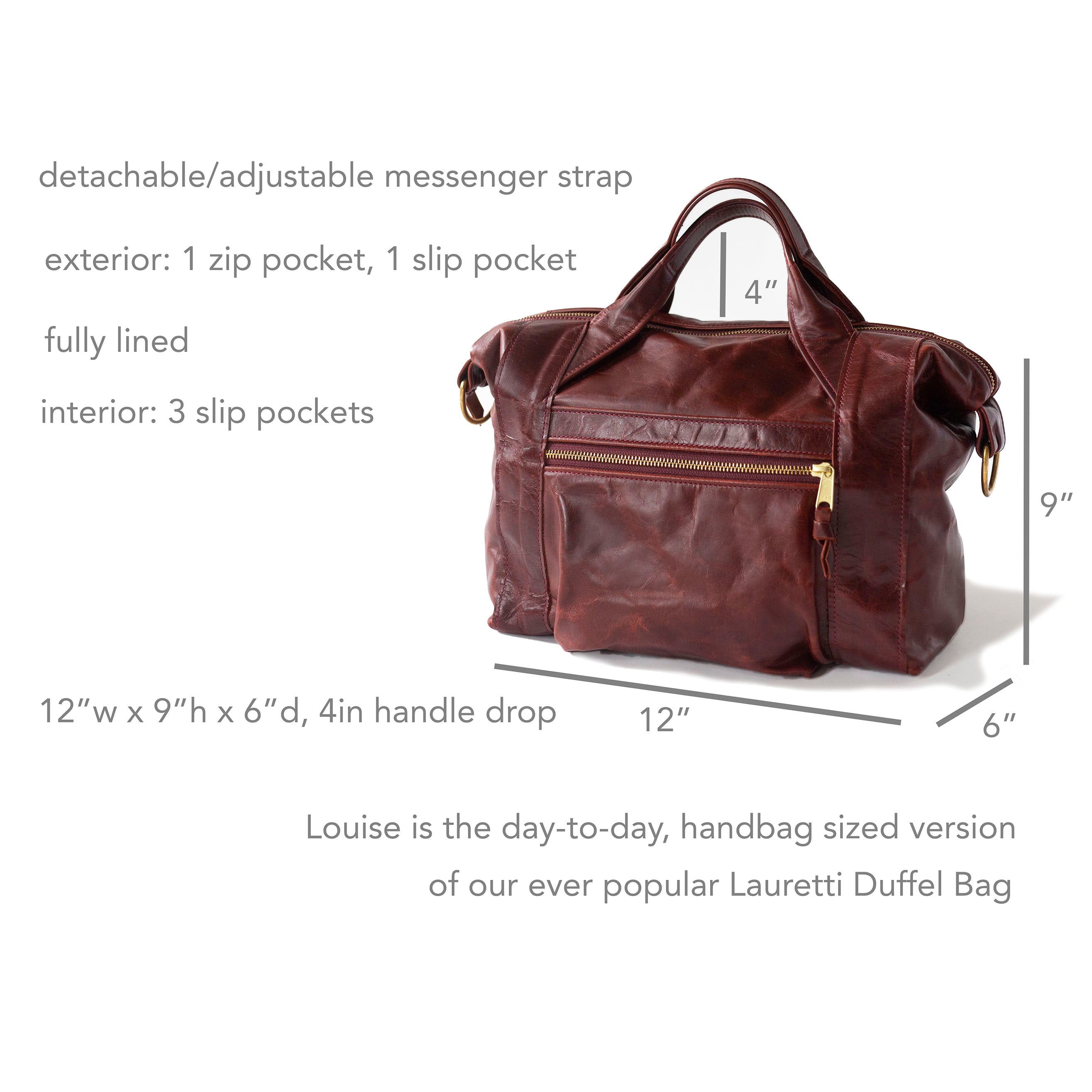 Louise Handbag – Satchel.